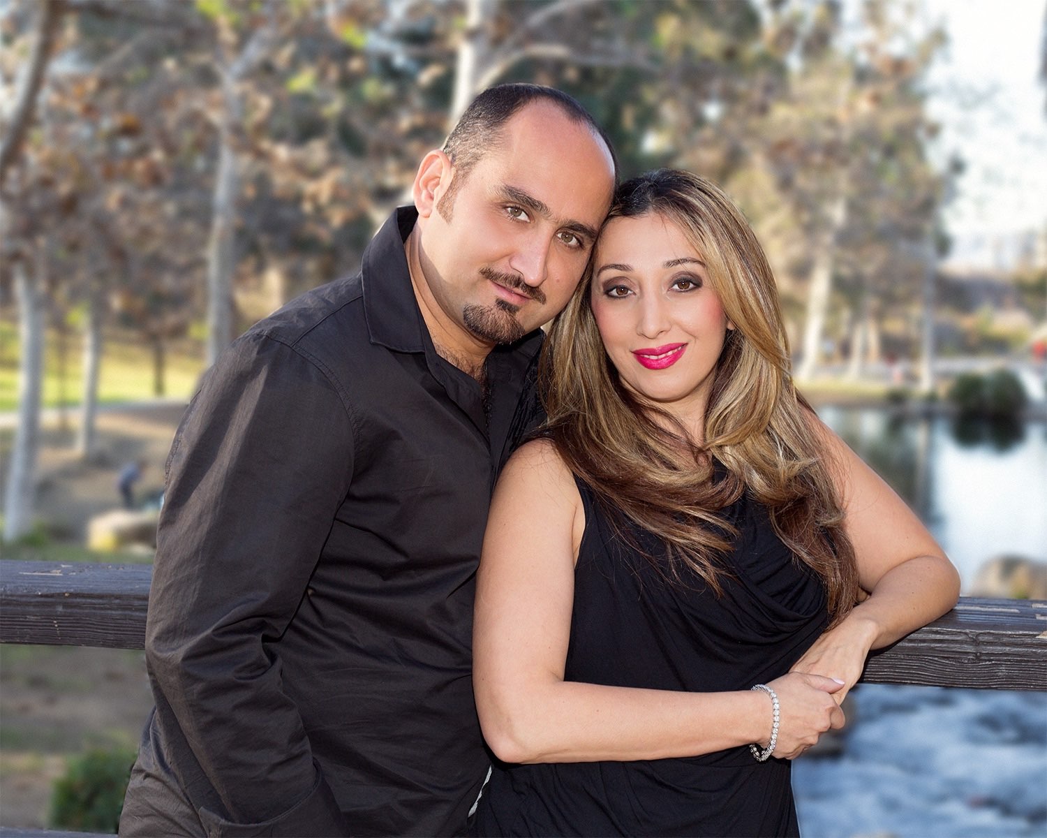 Family of Five in the Park